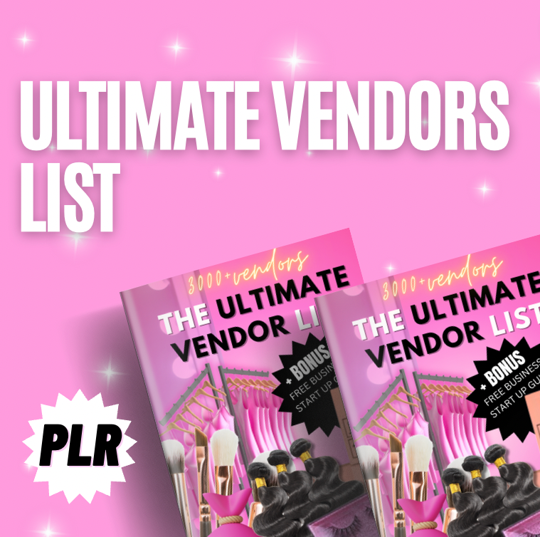 THE ULTIMATE VENDOR LIST – CVBSTYLEZ
